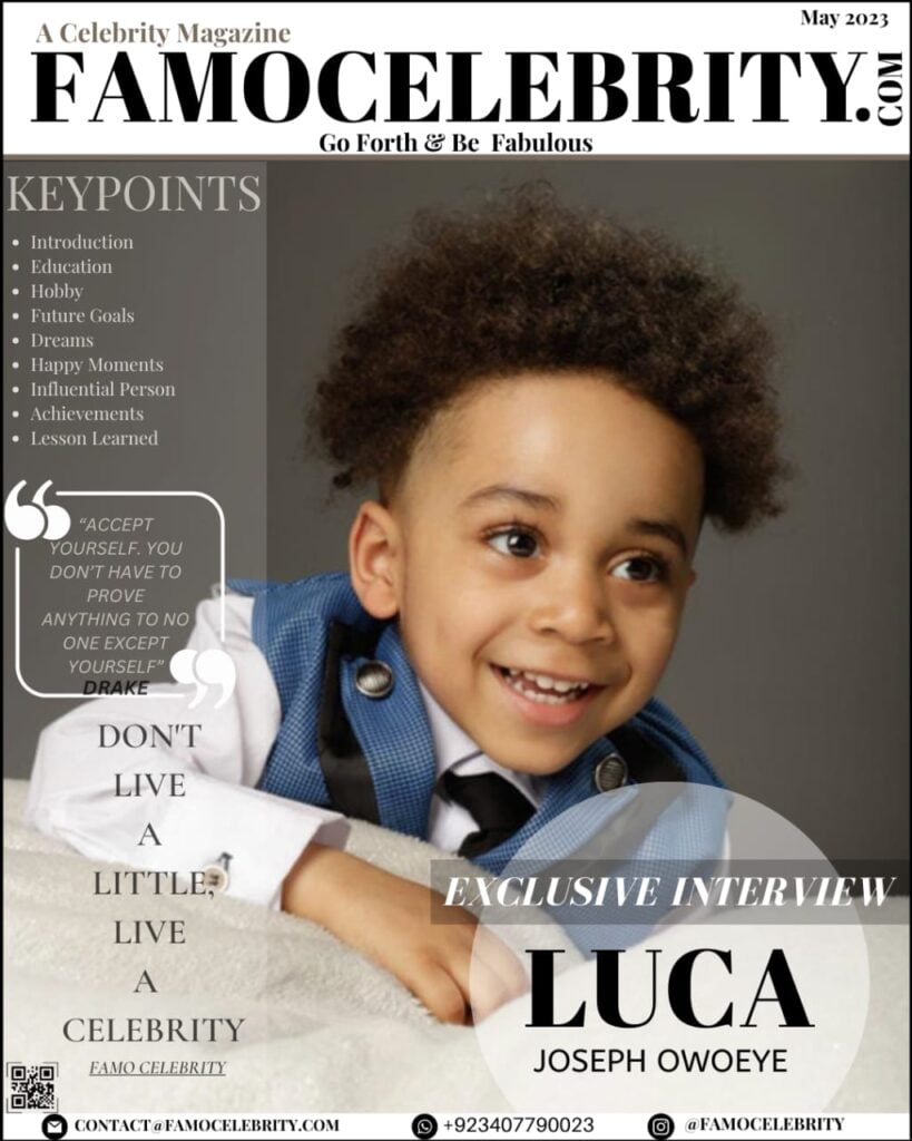 Exclusive Interview with Luca Joseph Owoeye