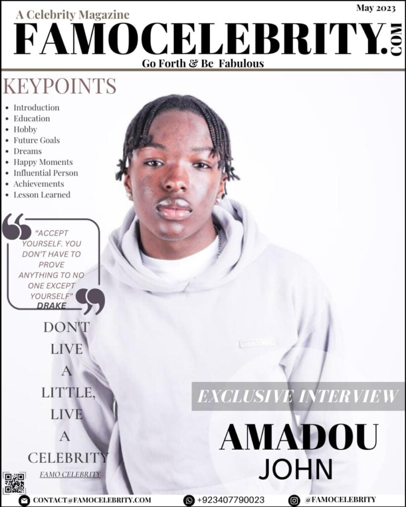 Exclusive Interview with Amadou John